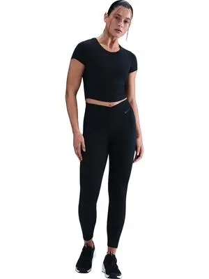 Nike One High-waisted 7/8 Leggings - Black