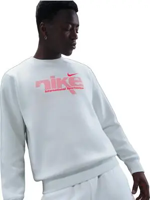 Nike Sportswear Club Fleece Crew - White