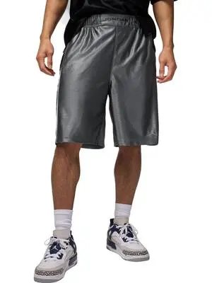 JORDAN Brooklyn Cat Scratch Shorts - Grey