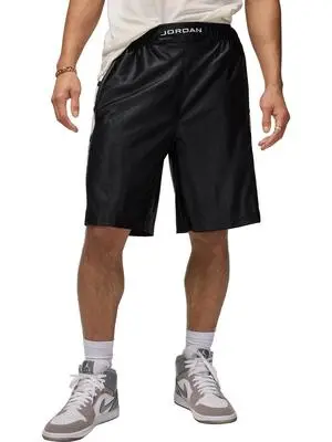 JORDAN Brooklyn Cat Scratch Shorts - Black