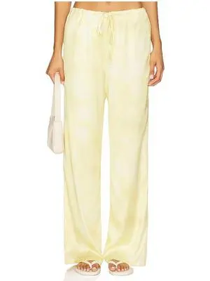 SNDYS Lyra Print Pant - Panna Cotta