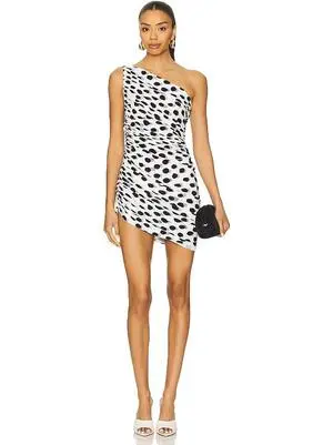 Norma Kamali Diana Pickleball Dress - Paint Dots