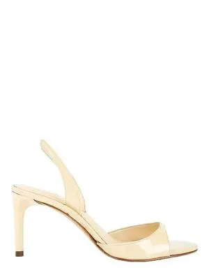 Schutz Scarlett Sling Mid Sandal - Natural Nibs