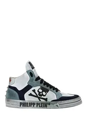 Philipp Plein Retrokickz High-top Sneakers - White