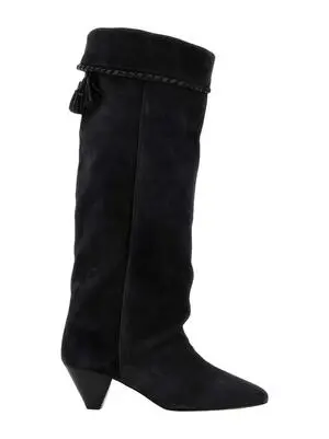 Isabel Marant Étoile 45mm Elisa Suede Boots - Black