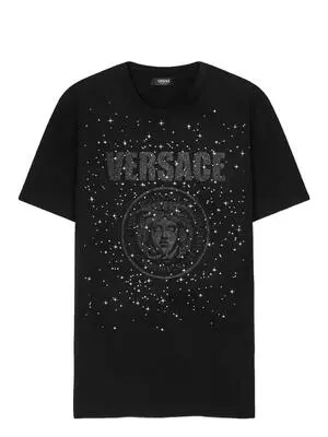 Versace Crystal Medusa T-shirt - Black