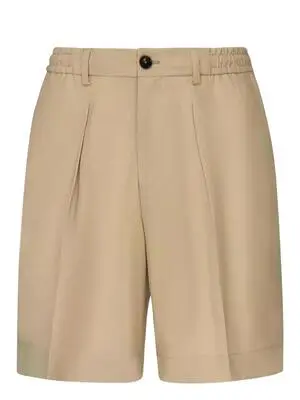 BE ABLE Cotton Bermuda Shorts - Light And Natural