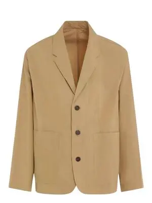 Studio Nicholson Three-button Patch-pocket Jacket - Neutrals