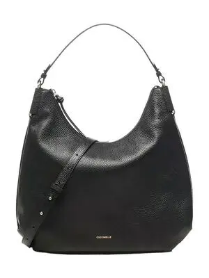 COCCINELLE Malory Grained-Leather Shoulder Bag