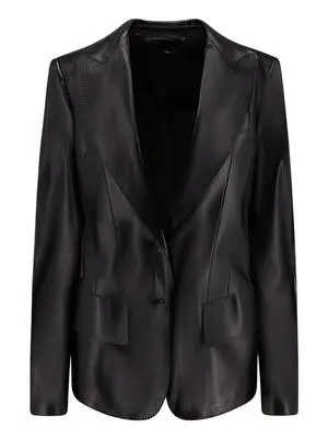 TOM FORD Leather Blazer