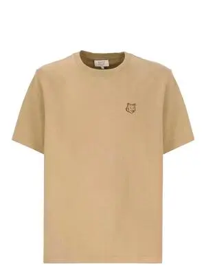 Maison Kitsuné Bold Fox Appliqué T-shirt - Neutrals