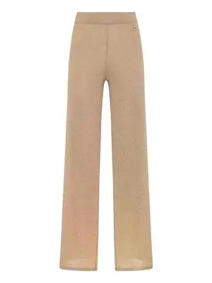 AKEP Wide-leg Trousers - Neutrals