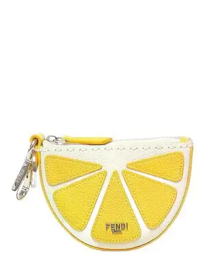 Fendi Lemon Keyring - Yellow