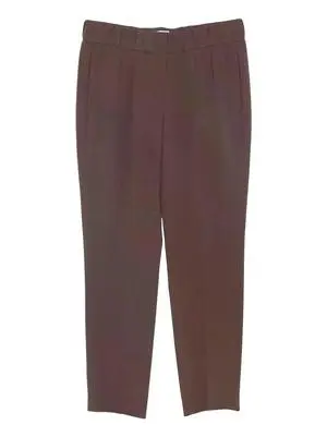 Brunello Cucinelli Pleat-detail Trousers - Brown