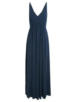 Max & Co. Stretch-jersey Sleeveless Midi Dress - Blue