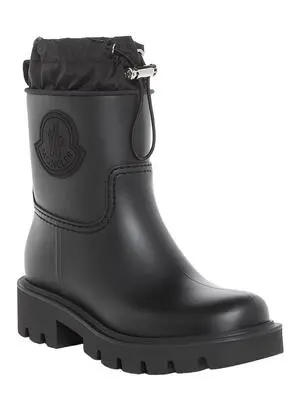 Moncler Rain Booties - Black