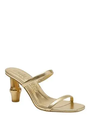 Cult Gaia Bambu Sandals - Brass