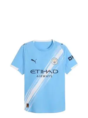 PUMA Manchester City '25/'26 Authentic Home Jersey - Team Light Blue/white