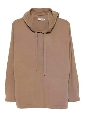 Max Mara Hooded Jumper - Brown