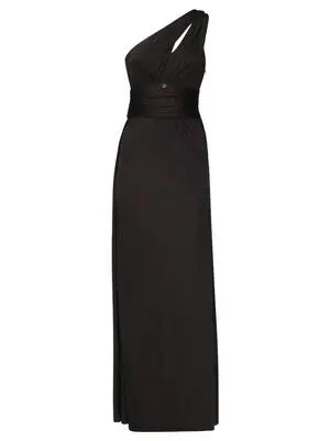 MARCIANO One-shoulder Maxi Dress - Black