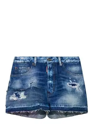 Dsquared2 Denim Shorts - Blue