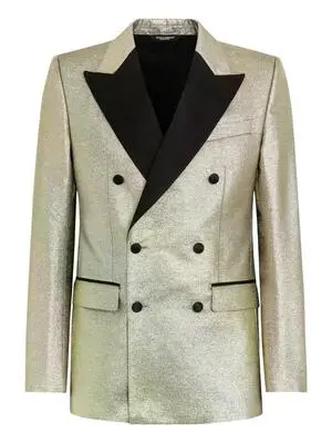 Dolce & Gabbana Double-breasted Blazer - Gold