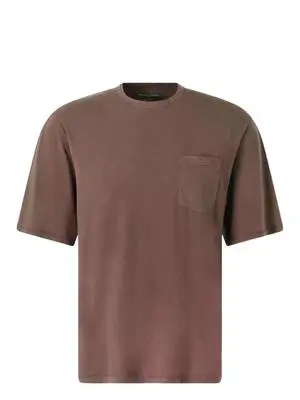 Officine Générale Pocket T-shirt Brown