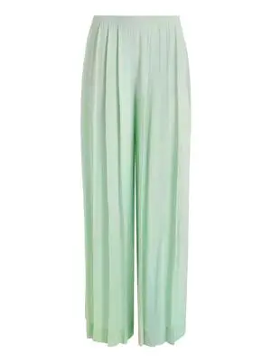 Alice + Olivia Jenna Wide-leg Trousers - Green