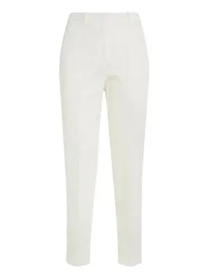 Incotex Elastic-waist Trousers - White