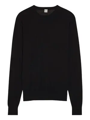 TOTÊME Wool-blend Jumper - Black