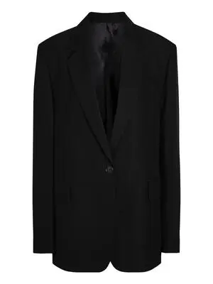 TOTEME Woven Blazer - Black