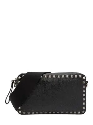 VALENTINO Rockstud Leather Cross-Body Bag