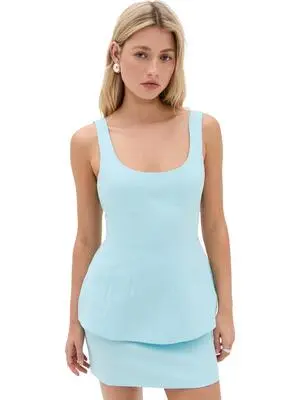 Amanda Uprichard Empire Mini Dress Larimer