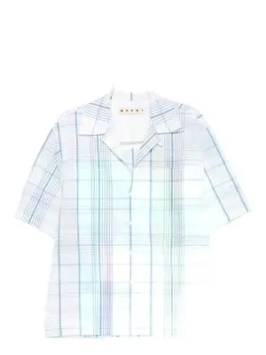 Marni Checked Shirt - White