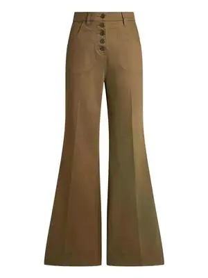 ETRO Flared Leg Trousers