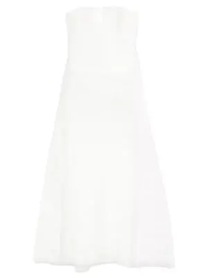 Aje Soundscape Maxi Dress White