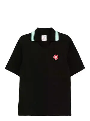 Casablanca Interlock Short-sleeves T-shirt - Black