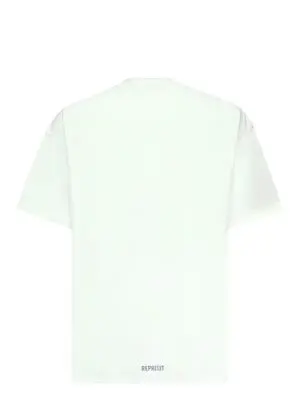 REPRESENT Crew-neck Logo T-shirt - White