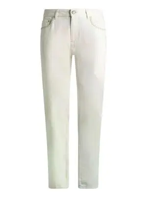 Etro Stitched-pocket Jeans - White