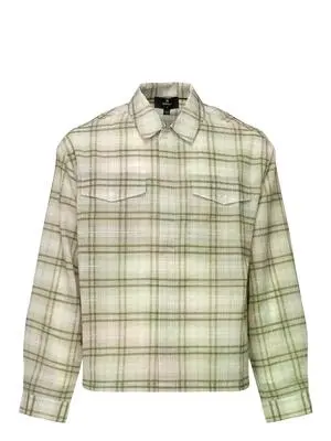 REPRESENT Checked Pocket Shirt - Green