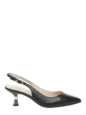 Liu Jo 60mm Slingback Pointed-toe Pumps - Black