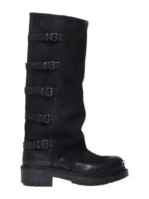 METISSE 45mm Suede Knee-length Boots - Black