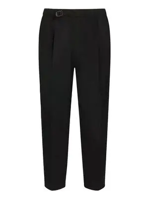 BE ABLE Buckle-fastening Elasticated-waist Trousers - Black