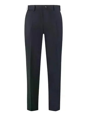 THE (ALPHABET) Pleated Tailored Trousers - Black