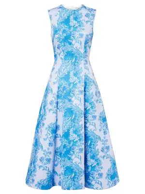 EMILIA WICKSTEAD Mara Maxi Dress - Blue