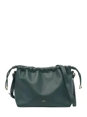 A.p.c. Drawstring Shoulder Bag - Green