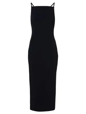Givenchy Cady Crêpe Midi Dress - Black