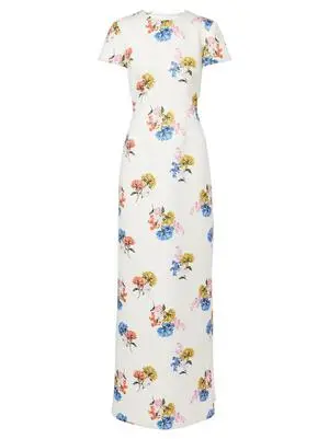EMILIA WICKSTEAD Fosette Floral Maxi Dress - Multicoloured