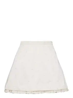 CLIO PEPPIATT Camelia Embellished Miniskirt