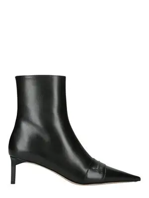 TOM FORD Leather Eva Ankle Boots 55 - Black